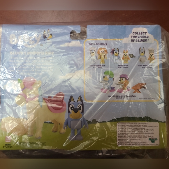 Moose Toys | Toys | Bluey Toys Blueys Unipony Ride Bluey Unicorn Toys ...